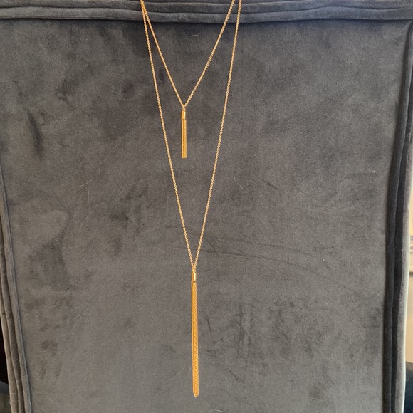 Sterling Forever | Jewelry | Nwt Sterling Forever 2 Tiered Gold Colored ...